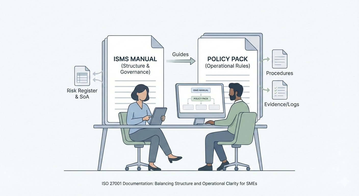 ISMS Manual vs Policy Pack: ISO 27001 Guide for SMEs – Chill Compliance